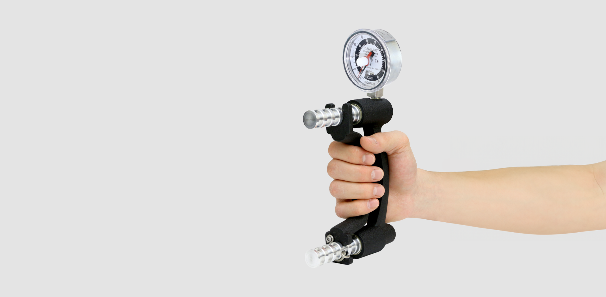 Baseline | 5-position hydraulic hand grip dynamometer - MVS In Motion
